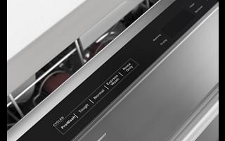 KitchenAid KDPM604KPS 24 Inch Built In Dishwasher with 5 Wash Cycles ...