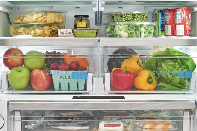 Frigidaire GRFS2853AF 36 Inch French Door Refrigerator with 27.8 Cu.Ft ...