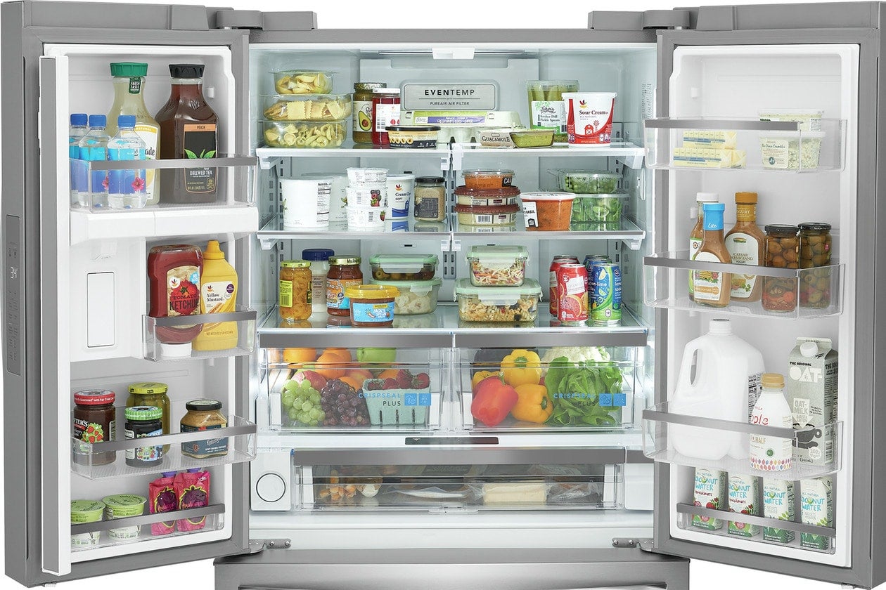 Frigidaire GRFS2853AF 36 Inch French Door Refrigerator with 27.8 Cu.Ft ...