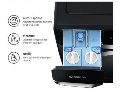 Samsung WF53BB8900AD 27 Inch Smart Front Load Washer with 5.3 cu. ft ...
