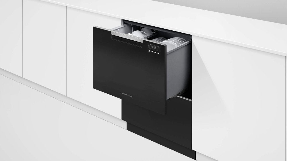 Fisher Paykel DD24DCTX9N 24 Inch Full Console Double DishDrawer with 14 ...