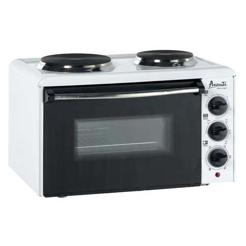 Avanti TFL11 0.9 Cu. Ft. Mini Kitchen with 2 Cooktop Burners & Full ...