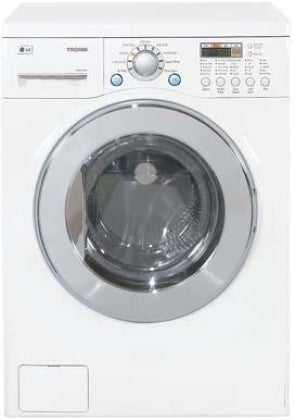 LG WM3431HW 24" Washer/Dryer Combo with 2.44 cu. ft. Capacity, 9 Wash ...