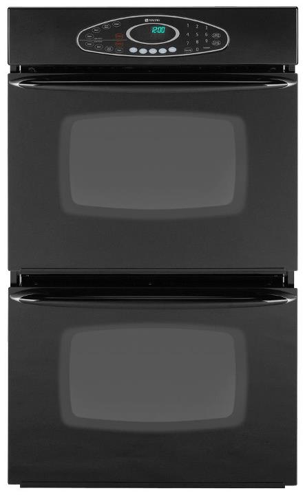 Maytag MEW5627DDB 27" Electric Double Wall Oven | Plesser's Appliances