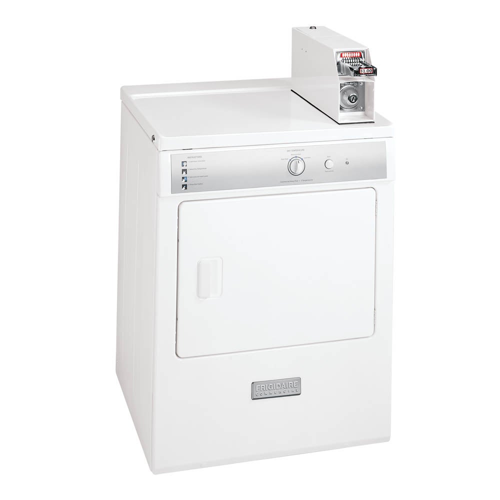 Frigidaire FCGD3000ES 27" Coin Operated Commercial Gas Dryer with 5.7 ...