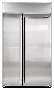 Jenn Air JS48SEFXDA 48" Built-in Side by Side Refrigerator | Plesser's ...