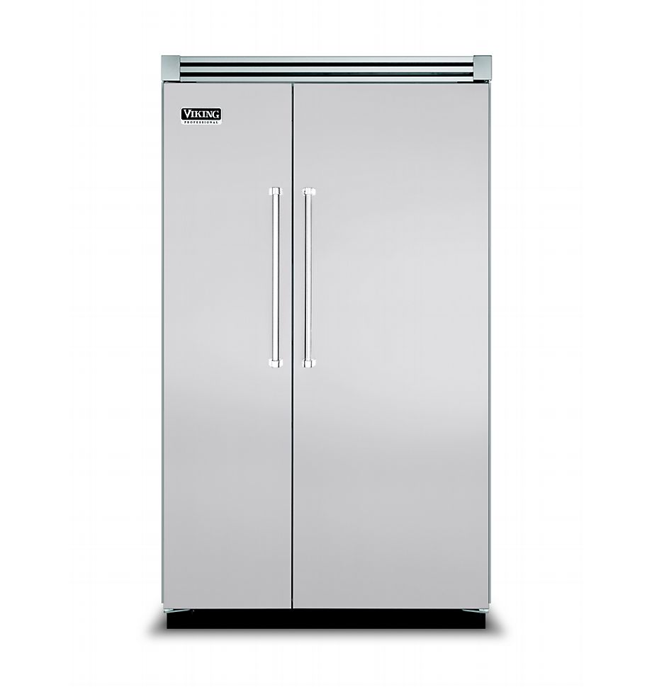 Viking VCSB483SS 48 Inch Built-in Side by Side Refrigerator | Plesser's ...