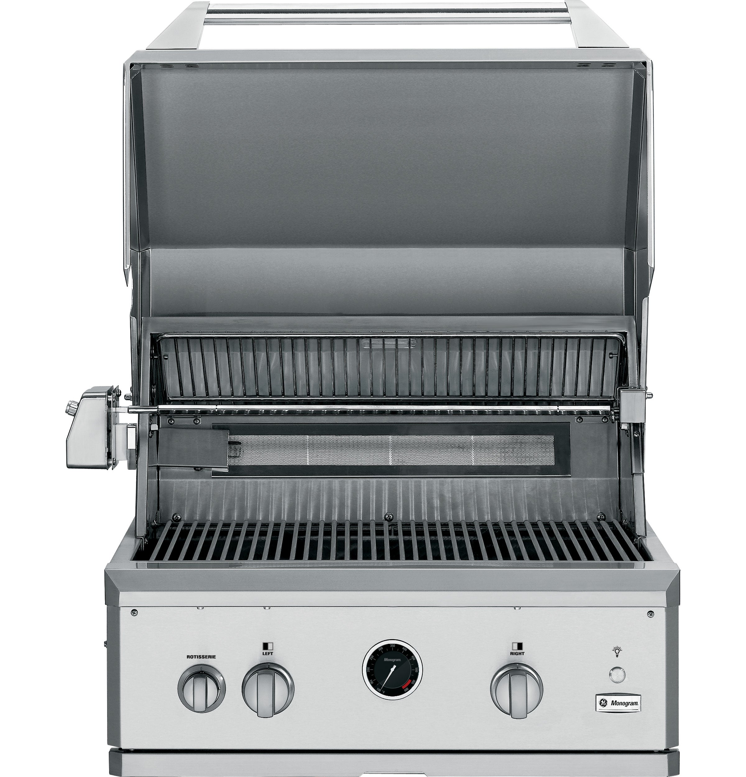 Monogram ZGG300NBPSS 30 Inch Built-in Gas Grill with 840 sq. in. Total ...