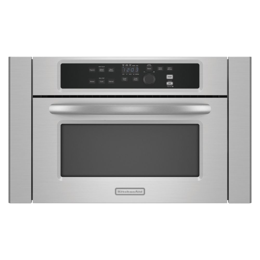 KitchenAid KBMS1454SSS 24" Built-in Microwave Oven with 1,000 Cooking ...