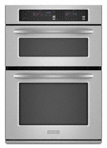 KitchenAid KEMS308SSS 30" Microwave Combination Wall Oven Stainless ...