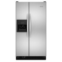 KitchenAid KSRP25FSSS 25 Cu. Ft. Superba Side by Side Refrigerator ...