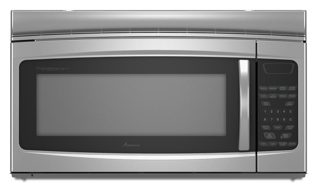 Amana AMV2174VAS 1.7 cu. ft. Over-The-Range Microwave with 1000 Watts ...