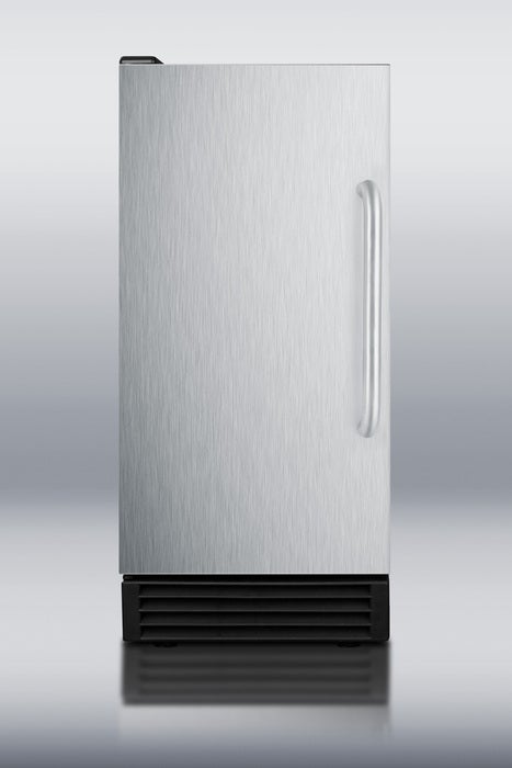 Summit BIM44 15" Built-in Ice Maker with 25 lbs. Storage Capacity, 44 ...