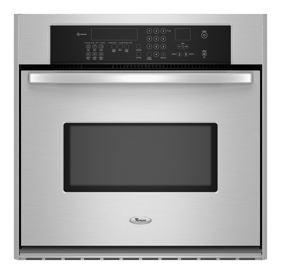 Whirlpool GBS309PVS 30" Single Electric Wall Oven with 4.1 cu. ft ...