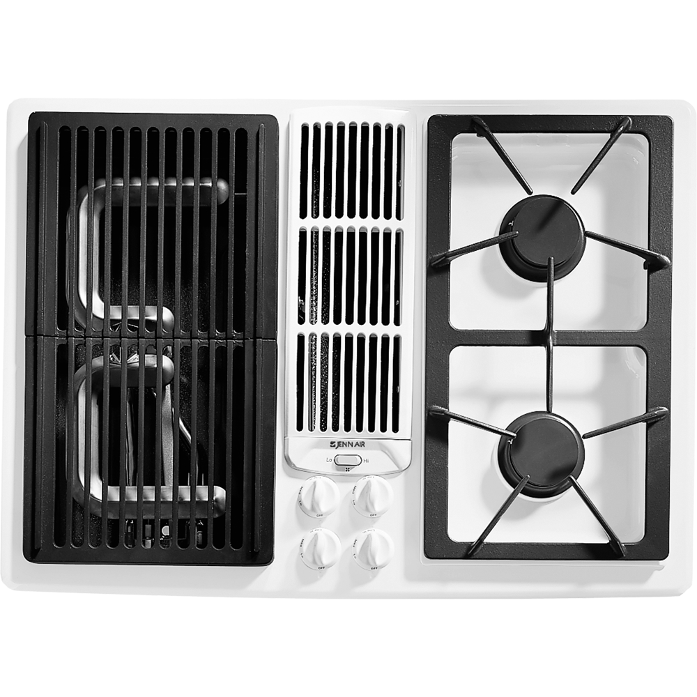 Jenn Air JGD8130ADW 30" Gas Cooktop withTwo Sealed Burners, Modular ...