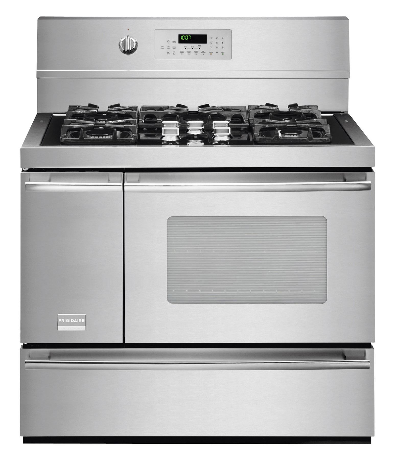 Frigidaire Professional FPDF4085KF 40" Freestanding Dual Fuel Range ...