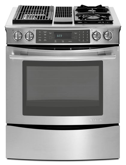 Jenn Air Dual Fuel Downdraft Range