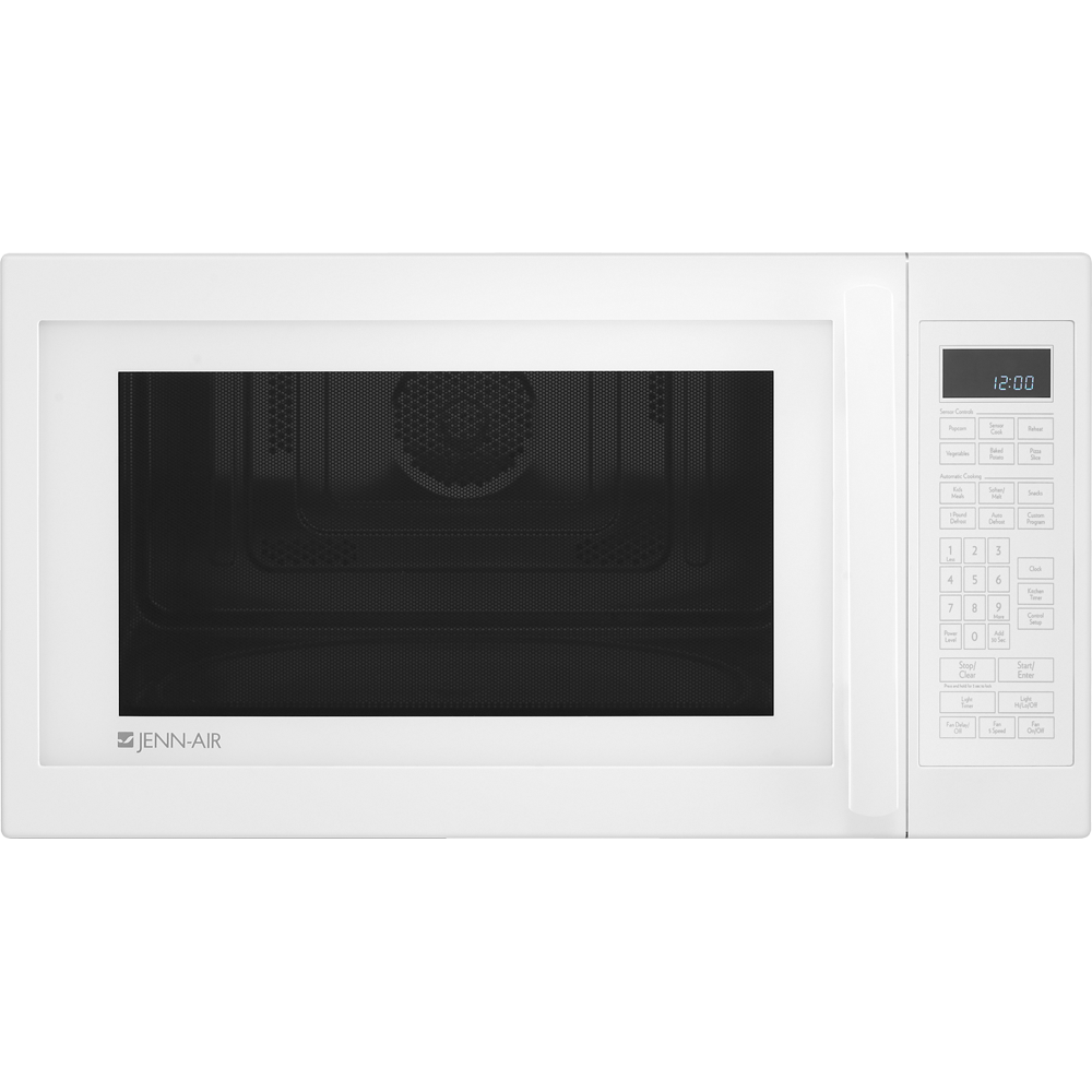 Jenn Air JMC1150WW Built-In/Countertop Microwave Oven Floating Glass ...