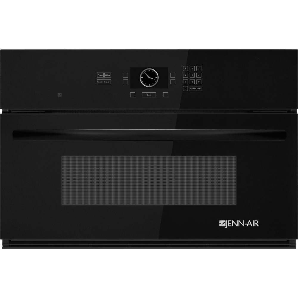 Jenn Air JMC2127WB 27" Built-In Microwave Oven: Floating Glass Black ...