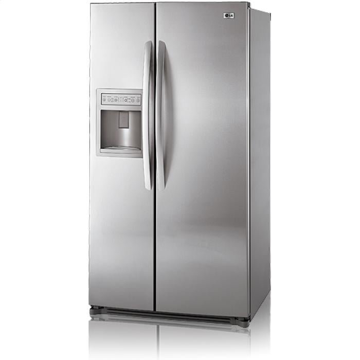 LG LSC27910ST 26.5 cu. ft. Side by Side Refrigerator Stainless Steel ...