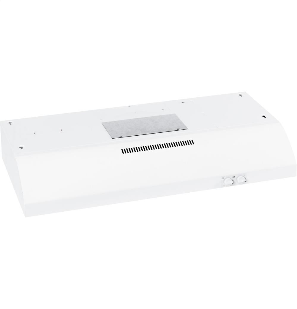 GE JV367HWW 36 Inch Under Cabinet Range Hood with up to 200 CFM ...