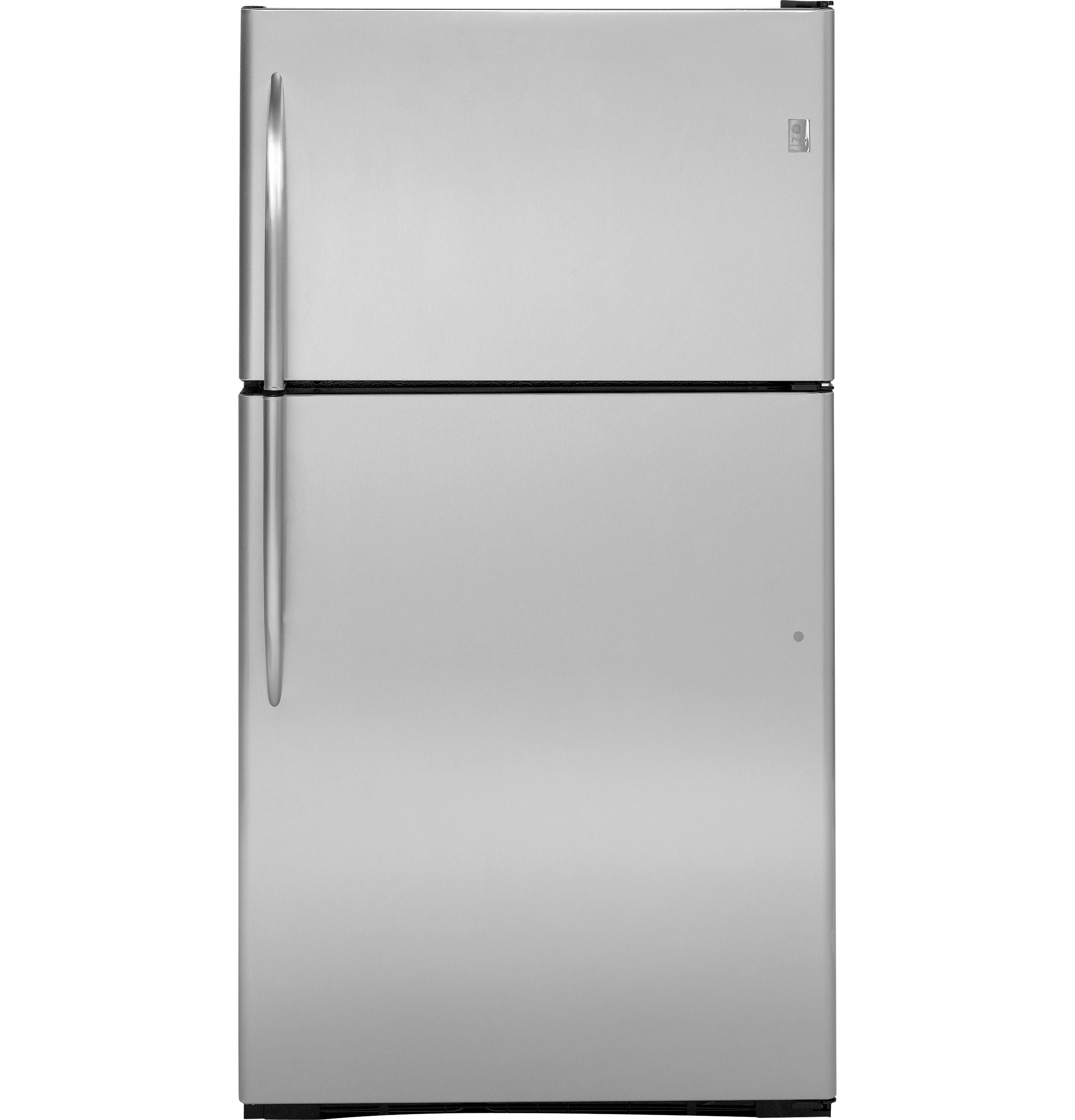 GE PTS25SHSSS 24.6 cu. ft. Top-Freezer Refrigerator with ClimateKeeper ...