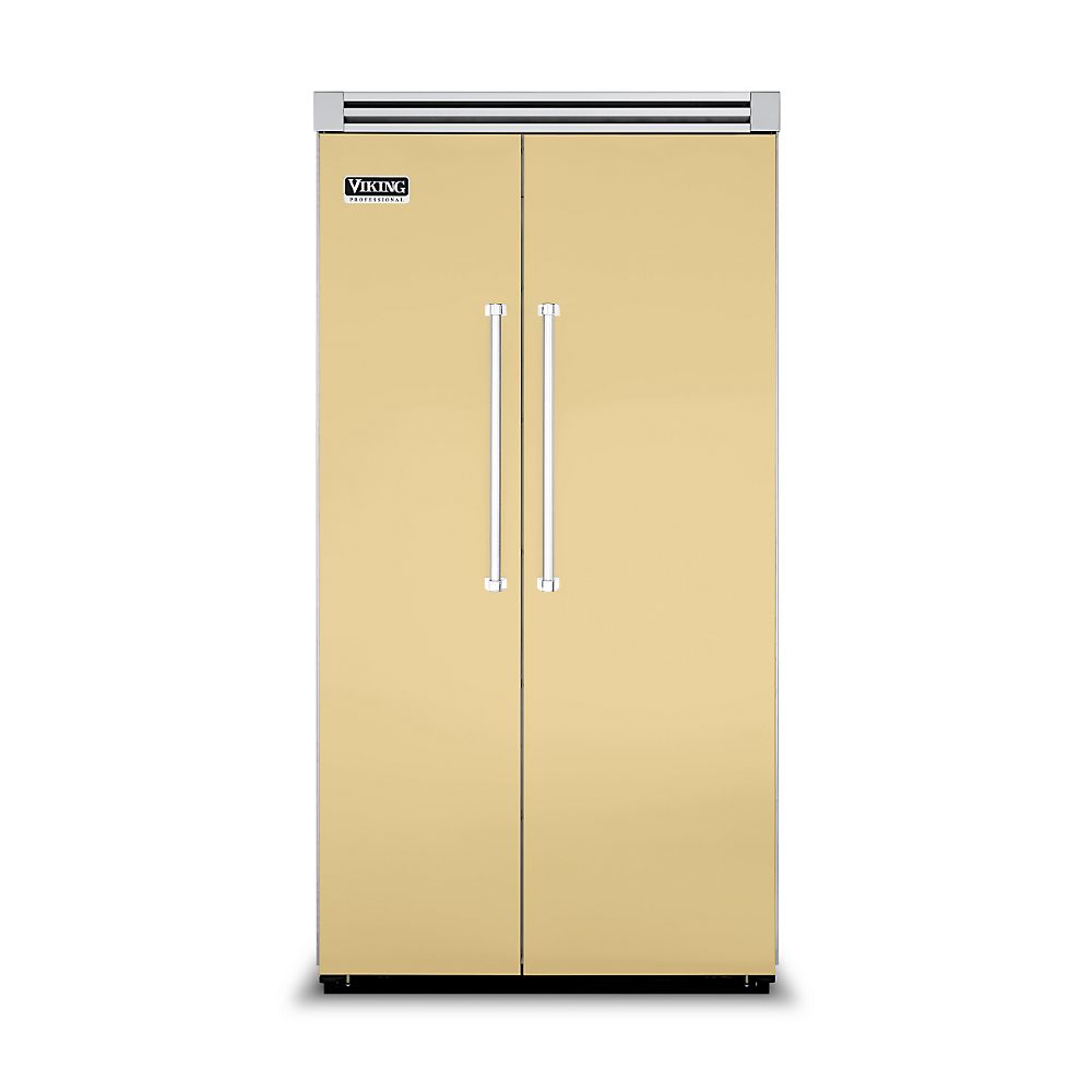 Viking VCSB542 42 Inch Quiet Cool Built-in Side by Side Refrigerator ...