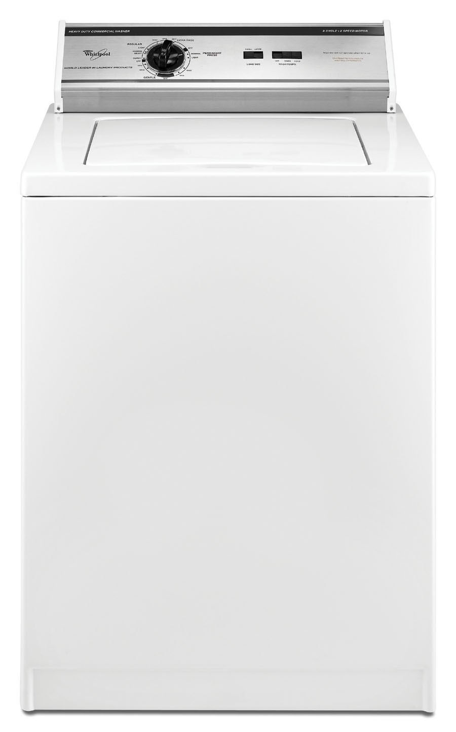 Whirlpool GCAM2792TQ Extra Large Capacity Commercial Washer: White-on ...