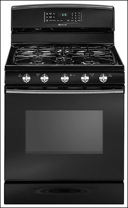 Jenn Air JGR8875QDB 30" Floating Glass Freestanding Gas Range | Plesser ...