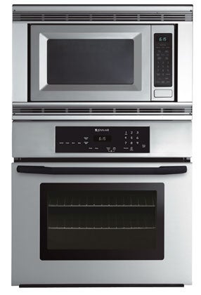 Jenn Air JMW9130DAS 30" Microwave/Wall Oven Combination with Two-Mode ...