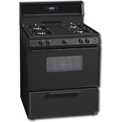 Premier SMK340B 30 Inch Freestanding Gas Range with 4 Sealed Burners, 3 ...
