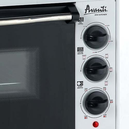 Avanti TFL11 0.9 Cu. Ft. Mini Kitchen with 2 Cooktop Burners & Full ...