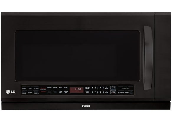 LG LMHM2017SB 2.0 cu. ft. Over-the-Range Microwave with 400 CFM Exhaust ...