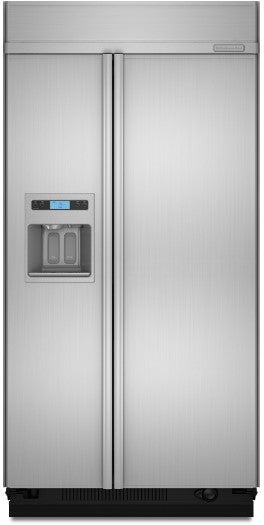 KitchenAid KSSP42QTS 42" Built-In Side by Side Refrigerator | Plesser's ...