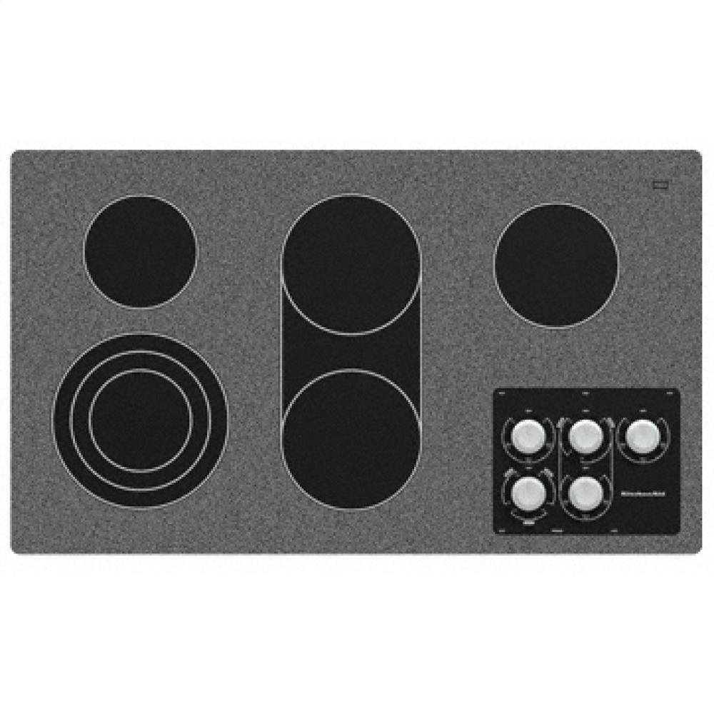 KitchenAid KECC566RWH 36" Smoothtop Electric Cooktop with 5 Heating ...