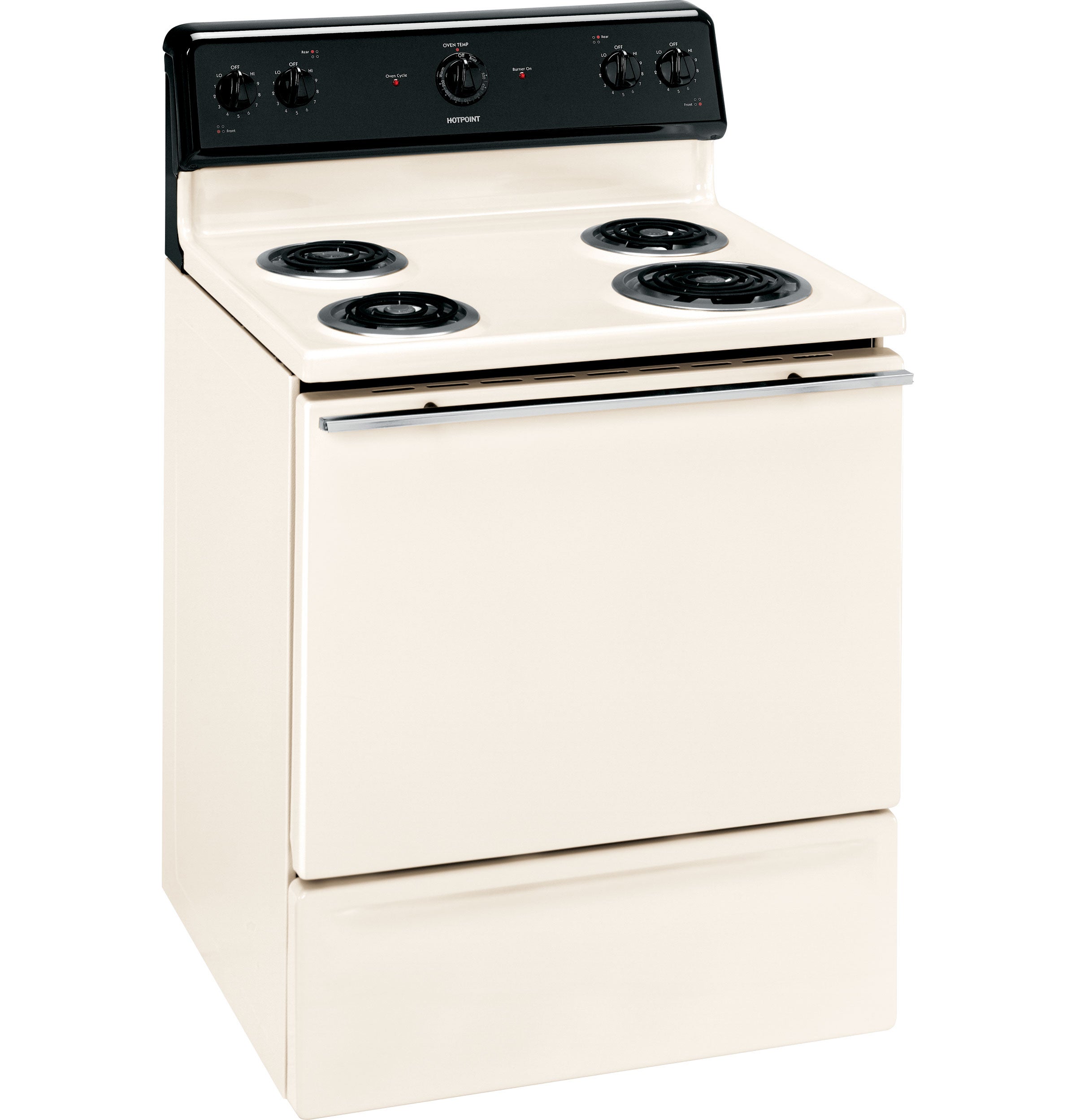 Hotpoint RB525DPCT 30" Freestanding Electric Range Bisque | Plesser's ...