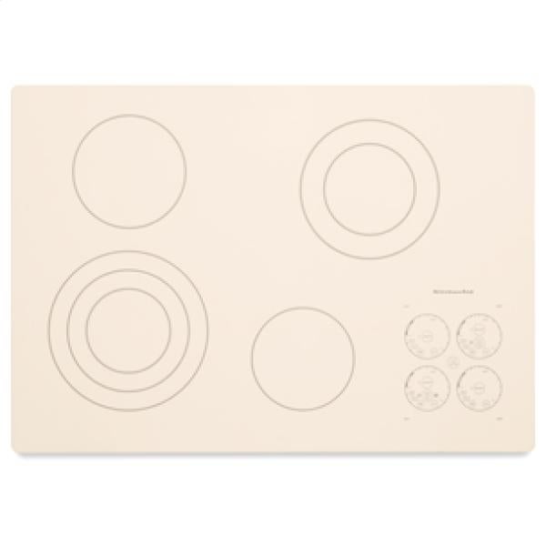 KitchenAid KECC508RPT 30" Smoothtop Electric Cooktop with 4 Heating ...