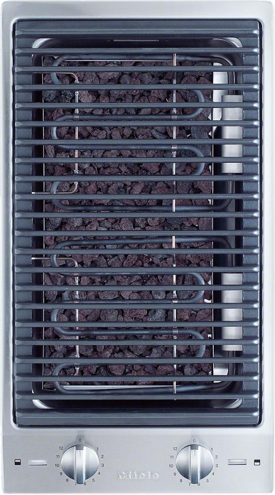 Miele CS1312BGE240V 12 Inch Electric Grill Cooktop : Stainless Steel ...