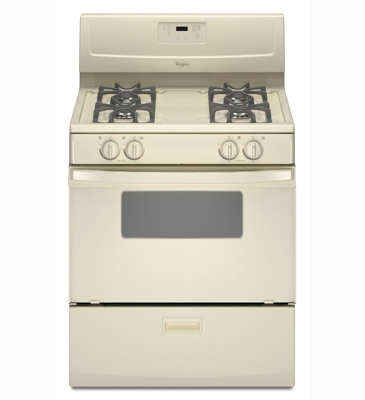 Whirlpool WFG114SWT 30" Freestanding Gas Range with 4 Semi-Sealed ...