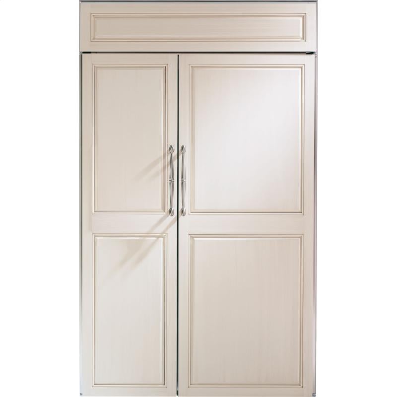 Monogram ZIS480NX 48" Built-in Side by Side Refrigerator | Plesser's ...