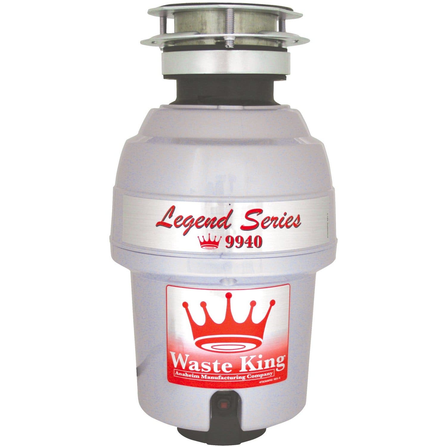 Waste King 9940 3/4 HP Continuous Feed Waste Disposer | Plesser's ...