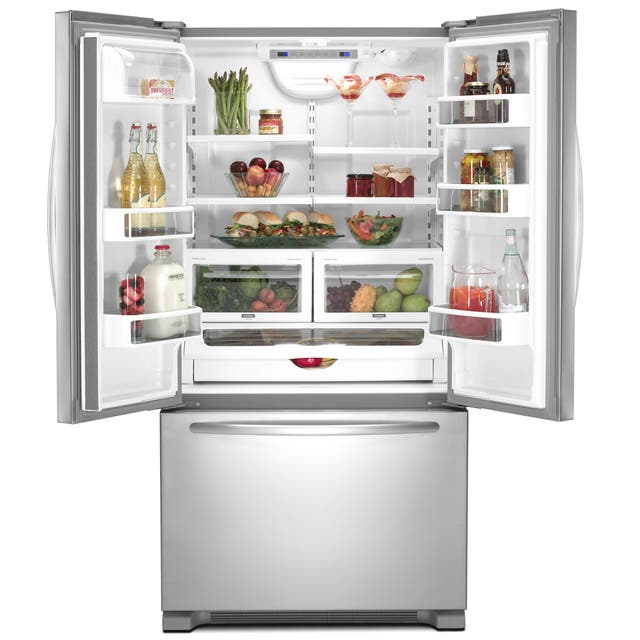 KitchenAid KFCP22EXMP 21.8 cu. ft. Counter-Depth French Door ...