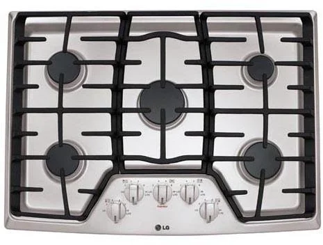 LG LCG3011ST 30 Inch Gas Cooktop | Plesser's Appliances