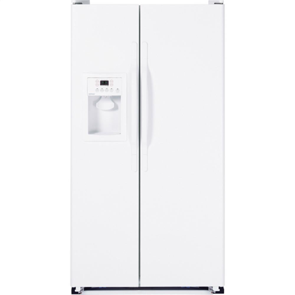 Hotpoint HSH25GFBWW 25.0 cu. ft. Side by Side Refrigerator with ...
