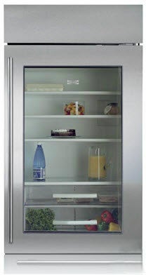 Sub Zero 7008904 Stainless Steel Door Panel with Tubular Handle ...