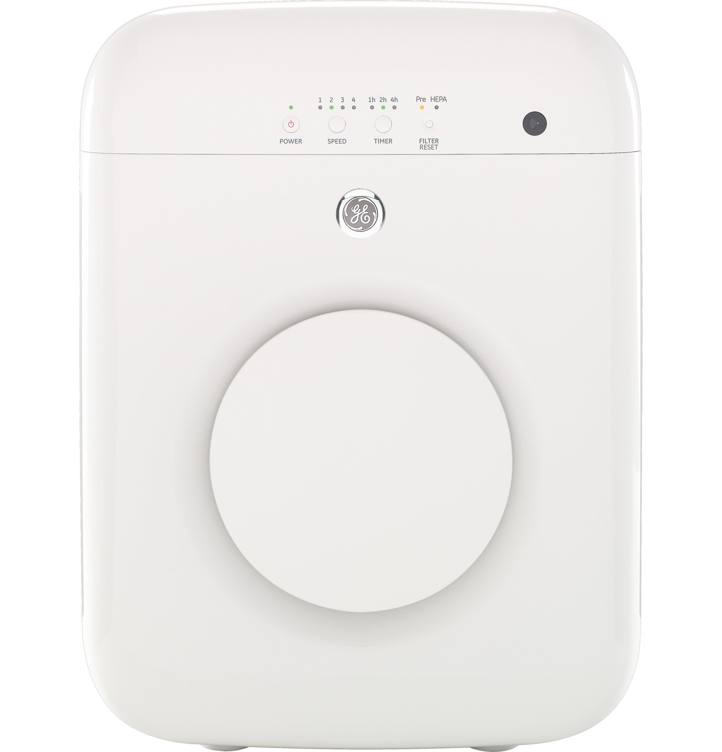 GE AFHC21AM 276 CFM Air Purifier with 4 Fan Speeds, True HEPA Filter ...