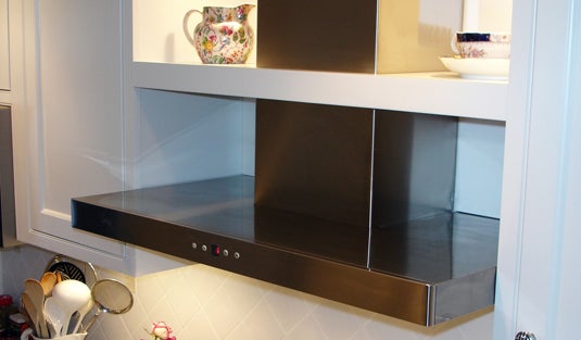 Faber STIL24SS Stilo Wall-Mount Chimney Hood with 600 CFM Internal PRO ...