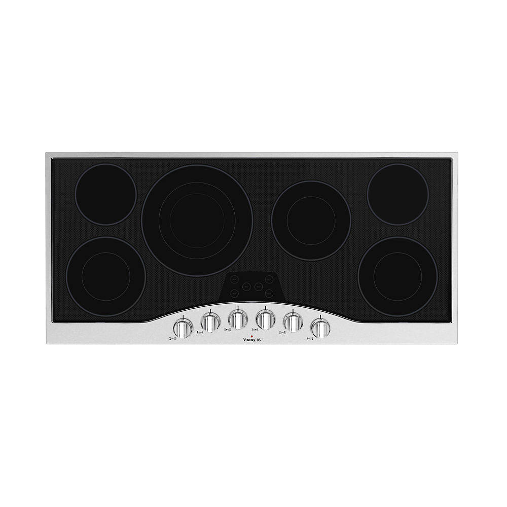 Viking RDECU2566BSB 45 Inch Electric Cooktop | Plesser's Appliances