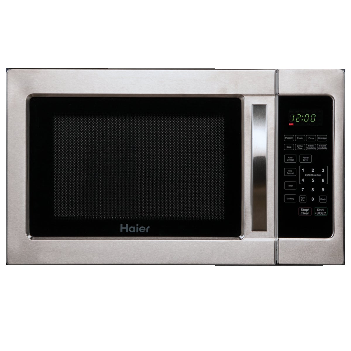Haier HMC1035SESS 1.0 cu. ft. Countertop Microwave with 1,000 Watts, 10 ...