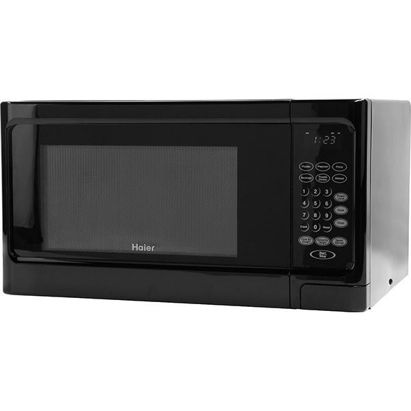 Haier MWG11030TB 1.1 cu. ft Microwave With 6 One-Touch Menu Buttons, 10 ...